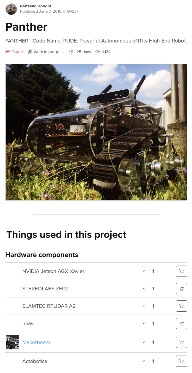 Panther on Hackster.io - Panther Panther on Hackster.io - Panther